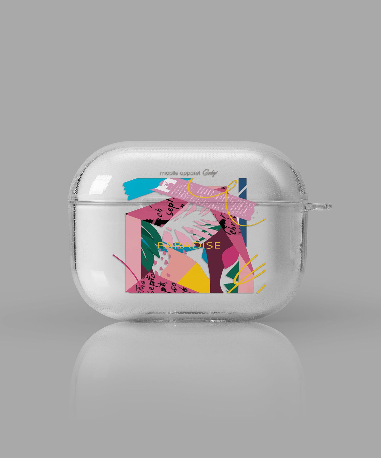 MUSINSA | GEEKY [AirPod Case Transparent] Holiday No. 03