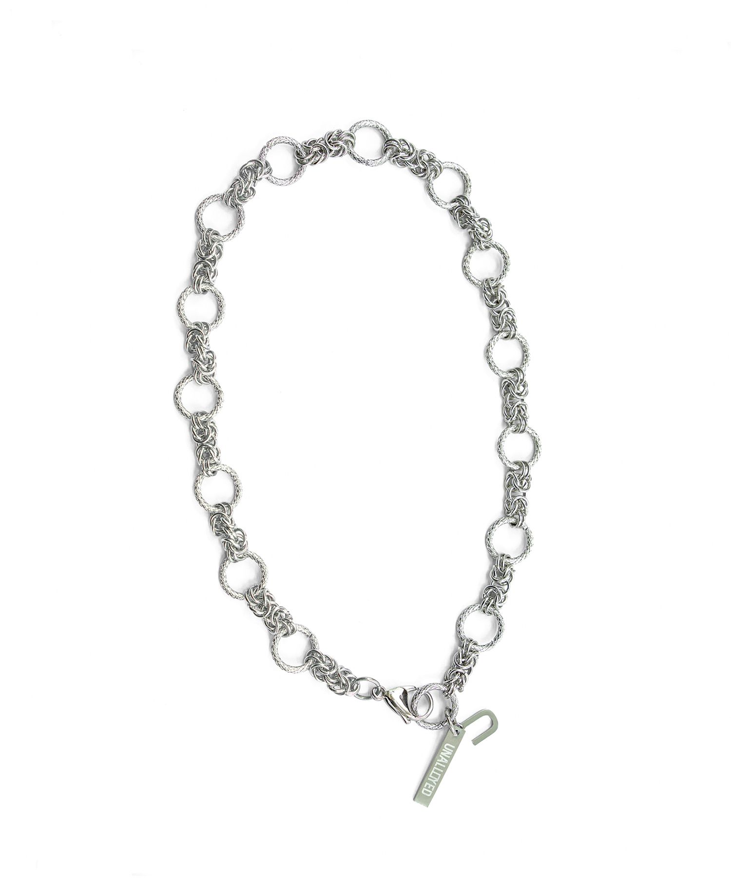 MUSINSA | UNALLOYED U PENDANT CHAIN NECRIS/SILVER