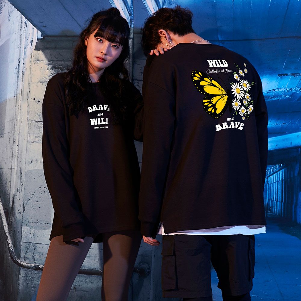 MUSINSA | ASTRAL PROJECTION Butterfly Daisy Special Overfit Long ...