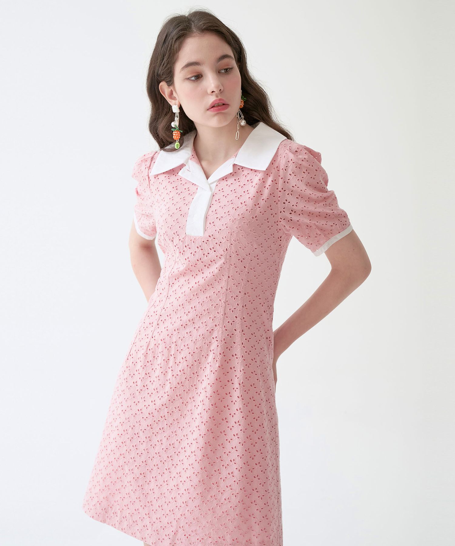 MUSINSA | JULIY＆CALLA 21SS Julie 21 Festival One Piece Pink (W)