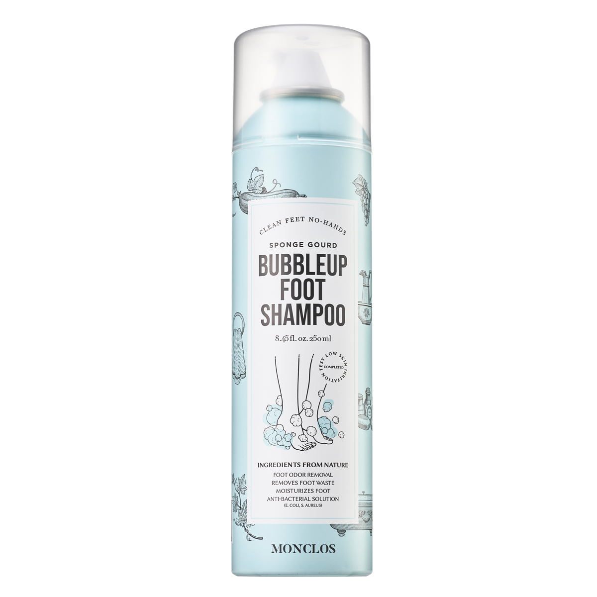 MUSINSA公式 | MONCLOS Bubble Up Foot Shampoo 250ml
