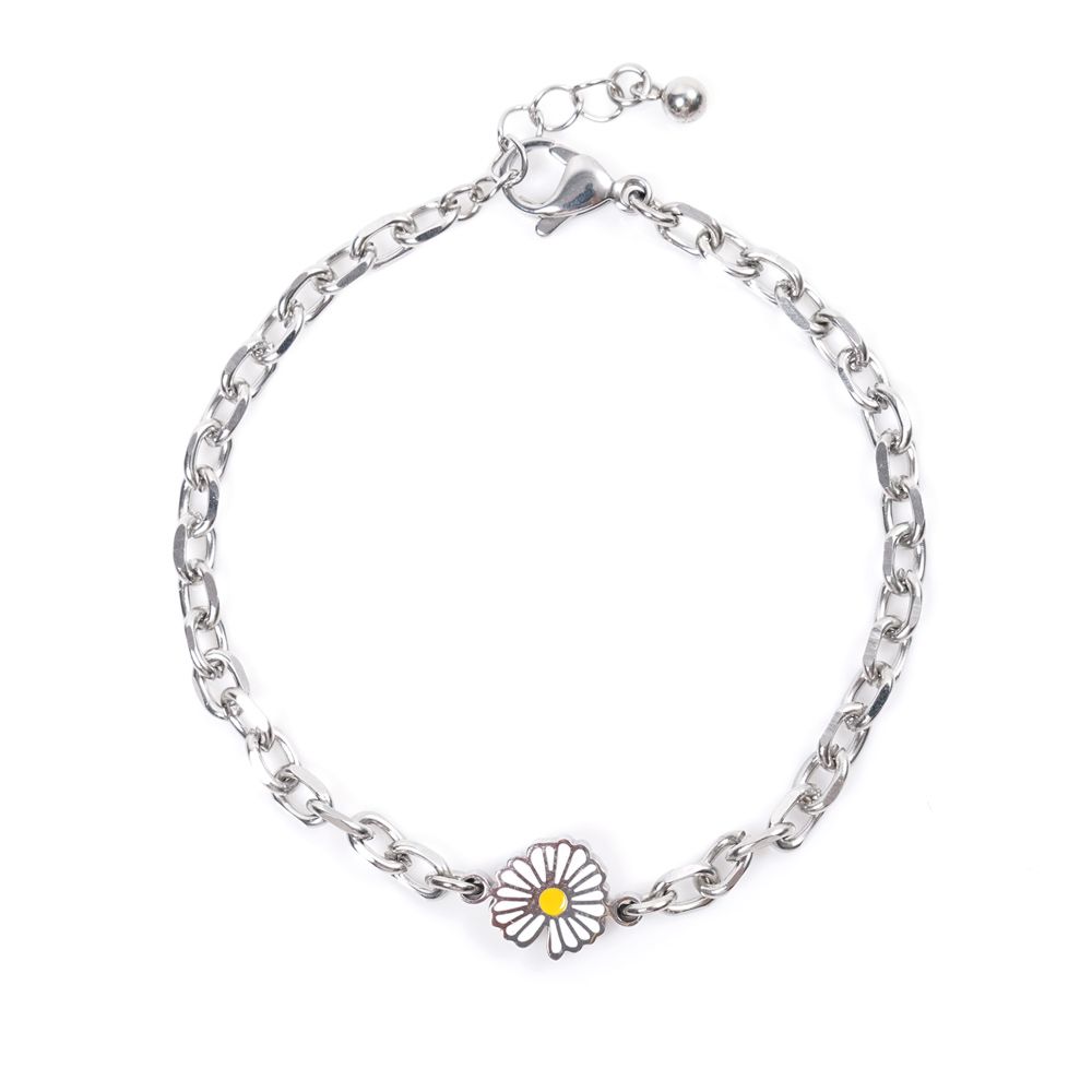 MUSINSA | JBANS CLASSIC Daisy Pendant Surgical Steel Chain Couple ...