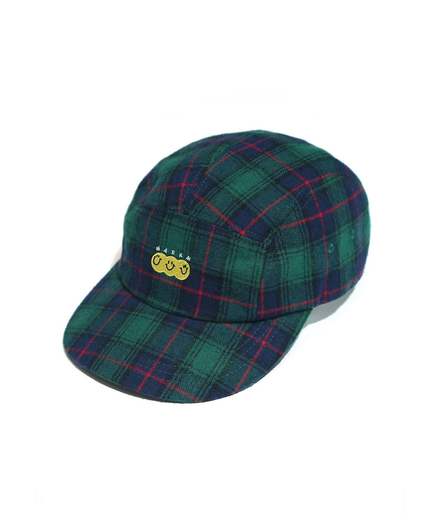 MUSINSA | MARKM Smile Check Cap Green