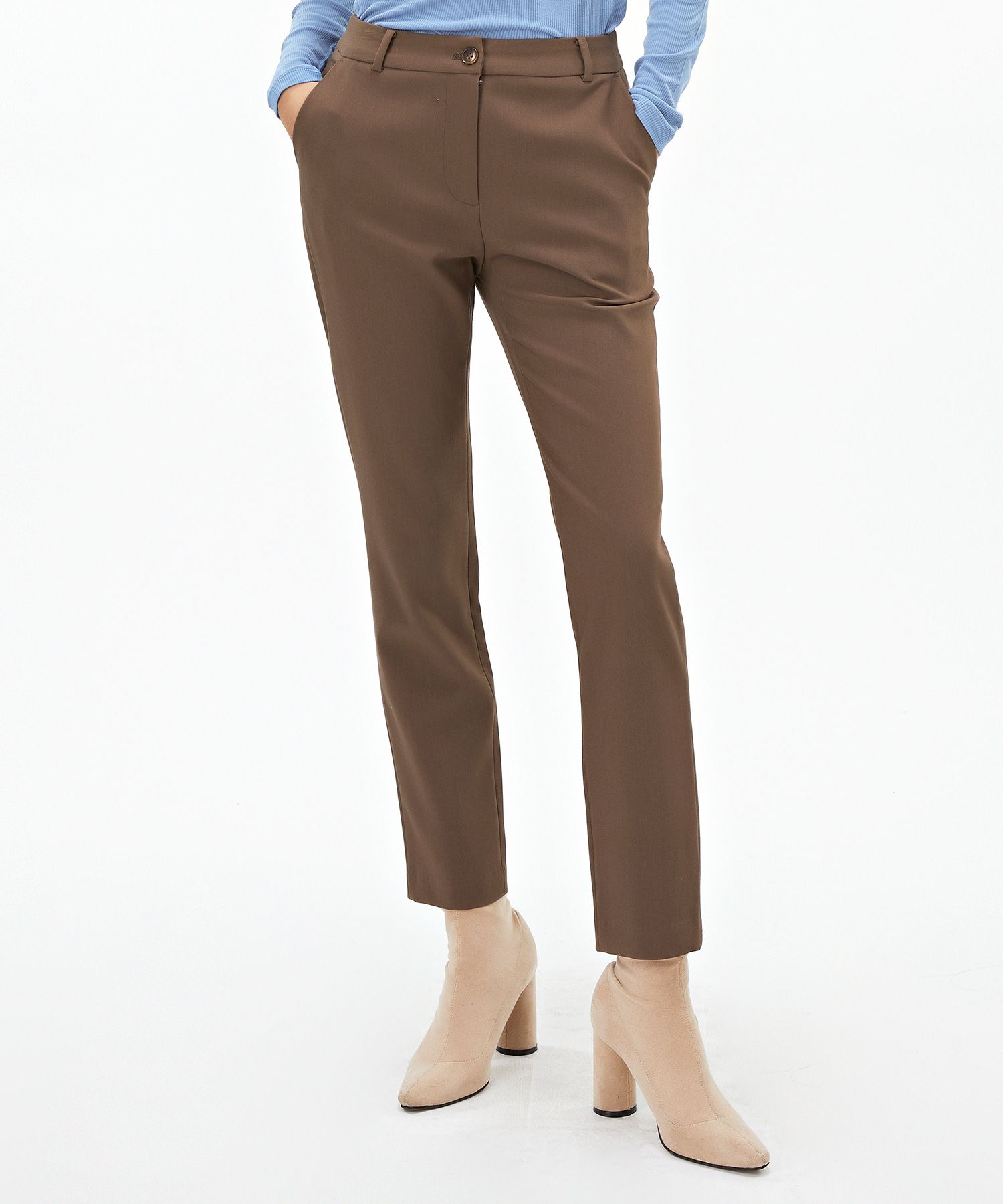 MUSINSA | CHASECULT Women's Basic Banding Slacks-AERG2251B08