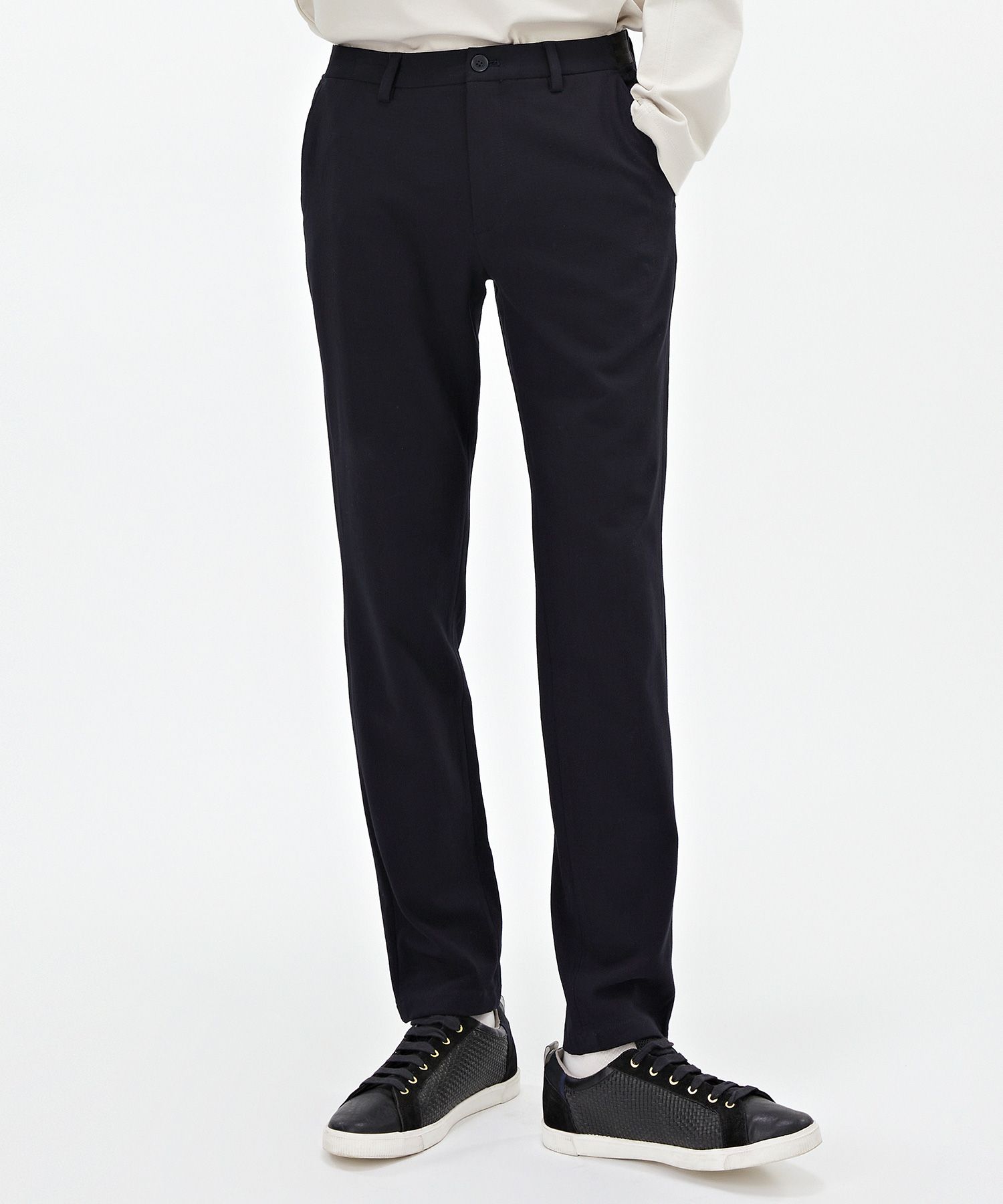 MUSINSA | CHASECULT Men's Deformation Tissue Side Banding Slacks ...