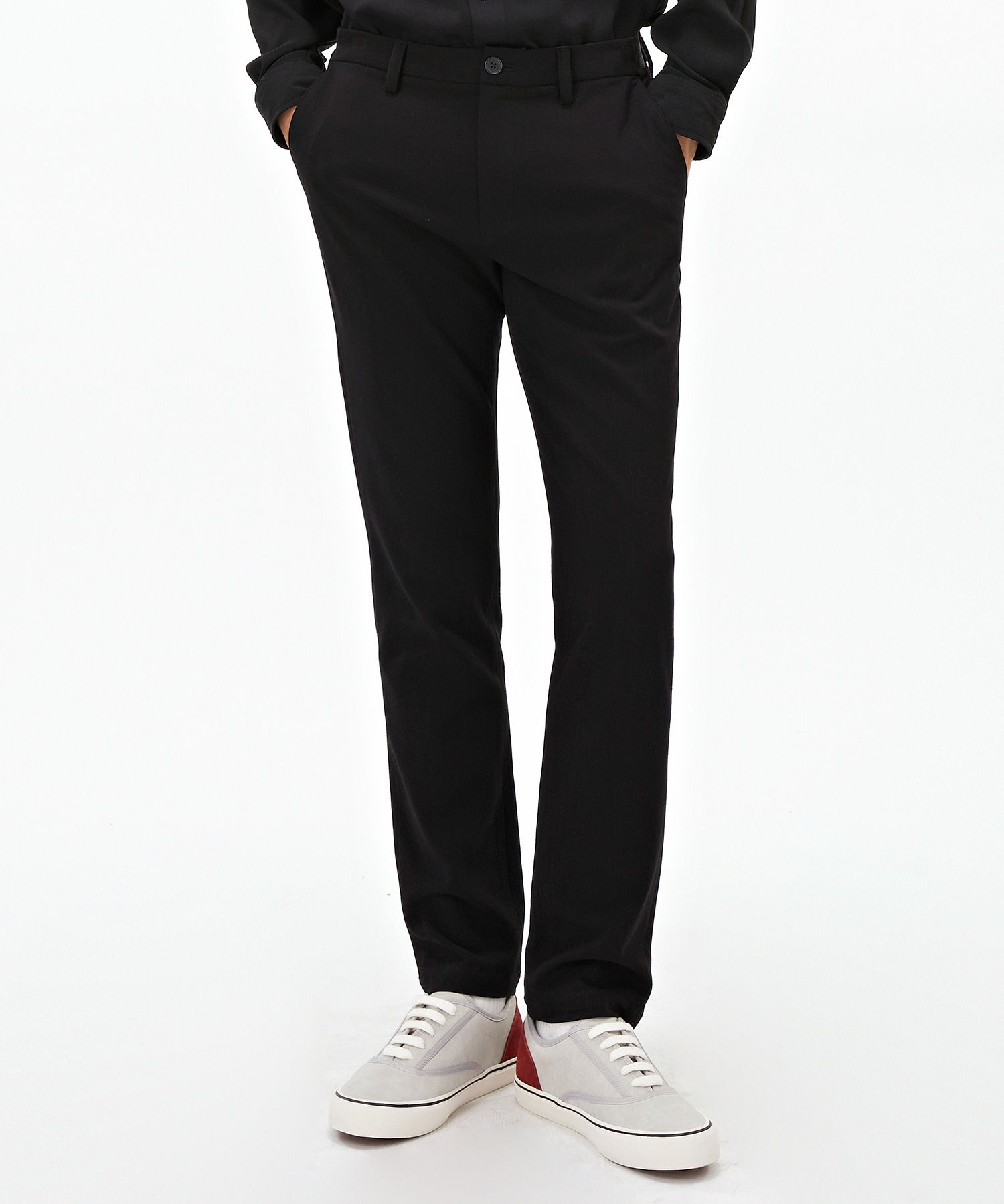 MUSINSA | CHASECULT Men's Deformation Tissue Side Banding Slacks ...