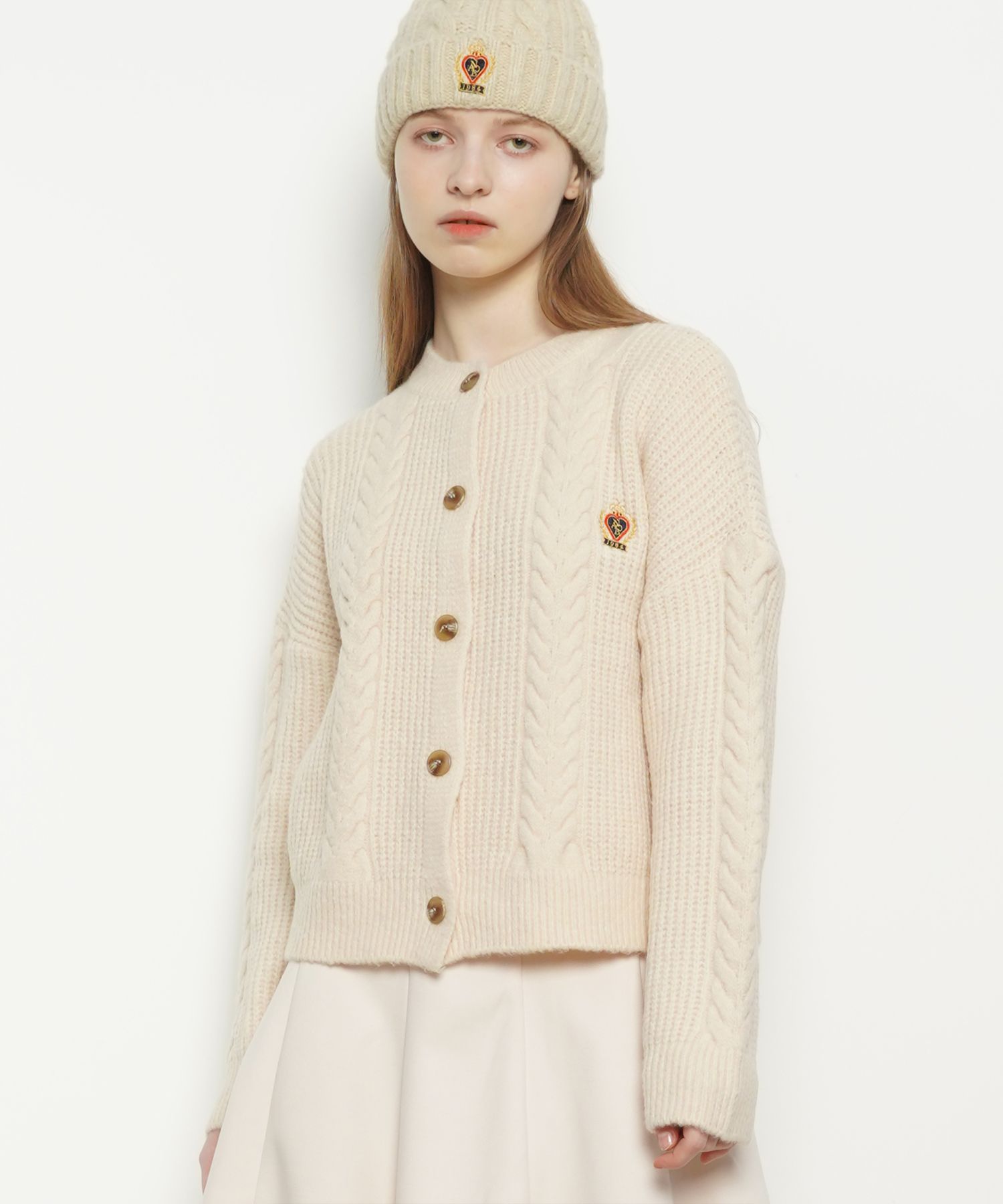 MUSINSA | ABON W12 max twisted knit ivory