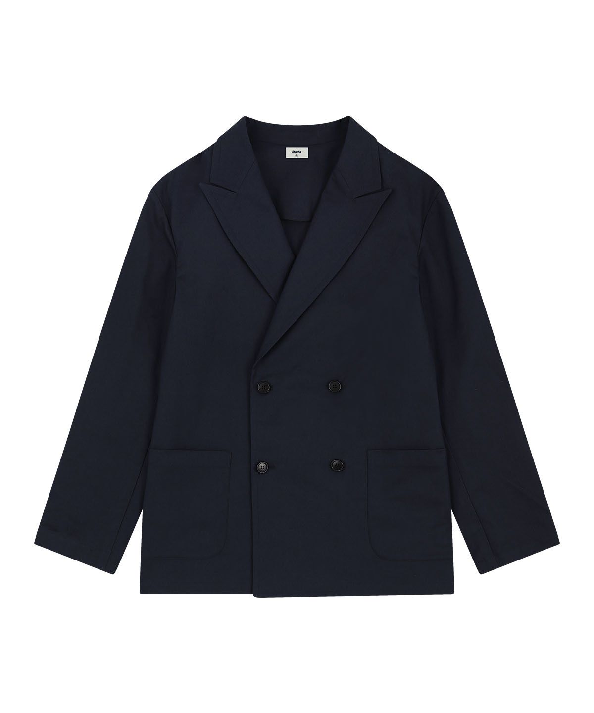 MUSINSA | MMLG [Mmlg] COTTON CLUB JACKET (NAVY)