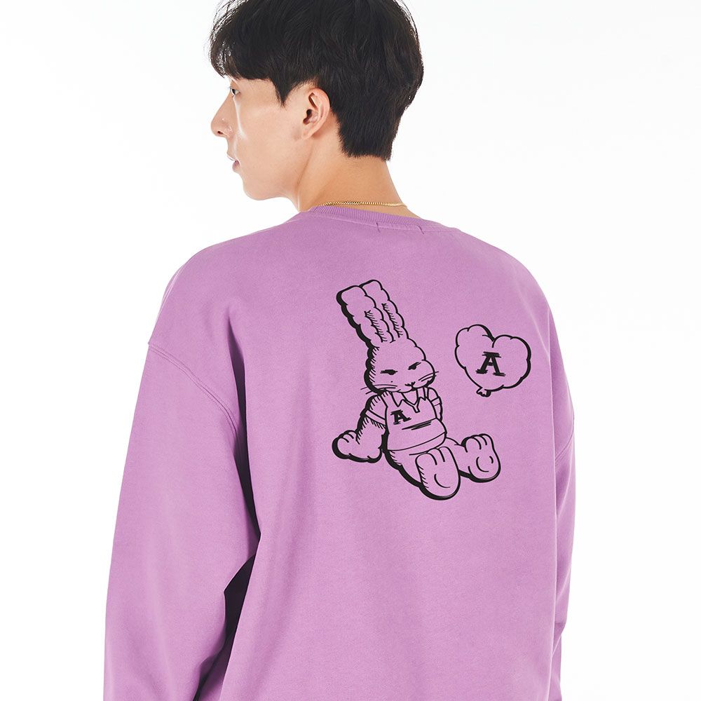 MUSINSA | ASTRAL PROJECTION Overfit drop shoulder jy rabbit man to man ...