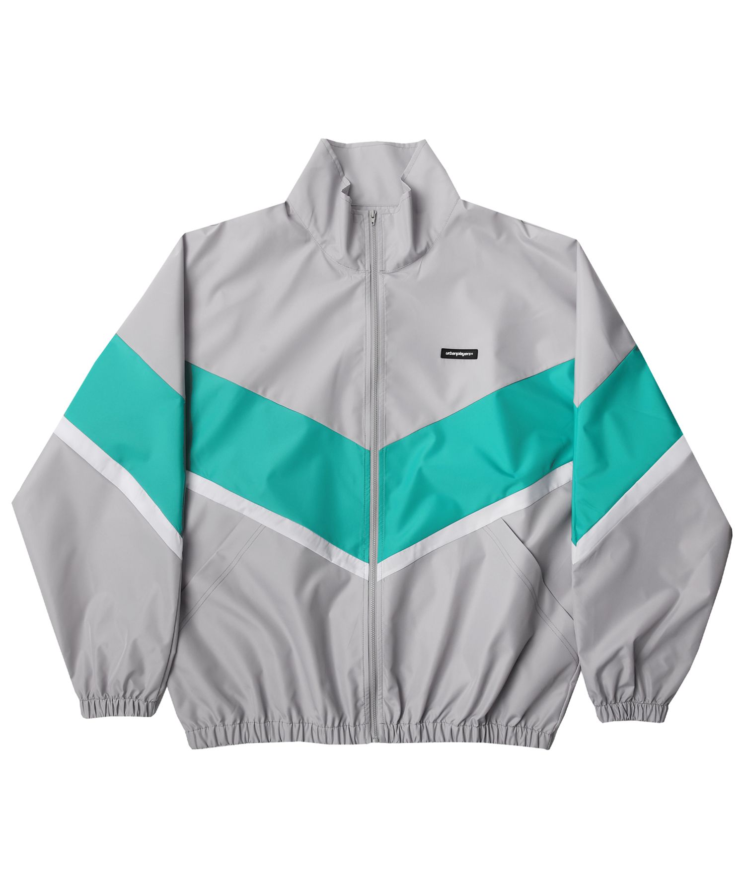 MUSINSA | URBAN PLAYERS Jimmy Deucepo Track Jacket (Gray)