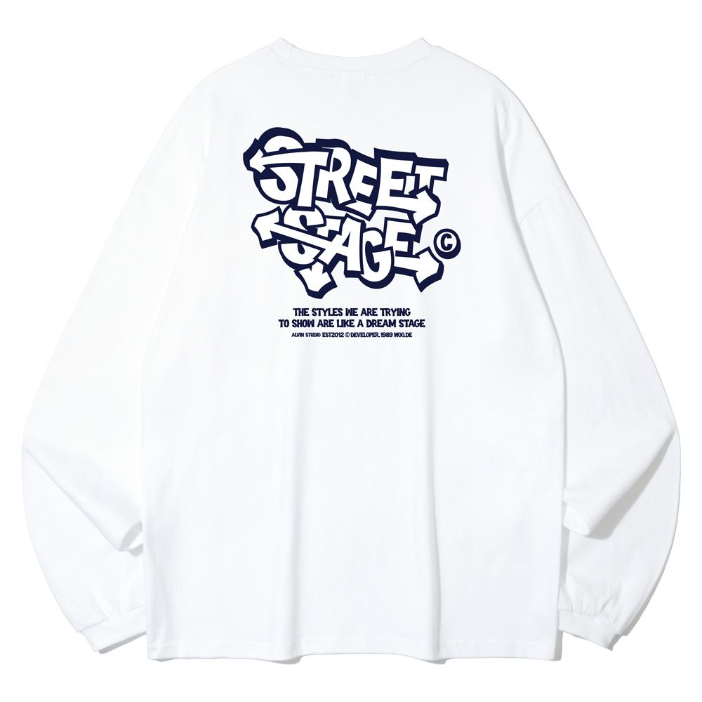 MUSINSA | ALVINCLO Street Stage Wide Fit Long Sleeve T-shirt AVT321 (3 ...
