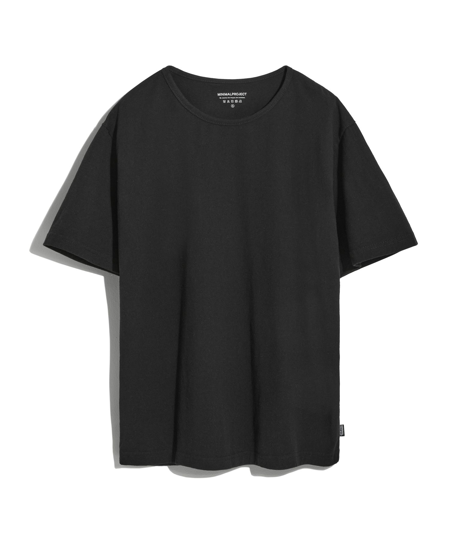MUSINSA | MINIMALPROJECT Basic Cotton Binding Short Sleeve T-shirt ...