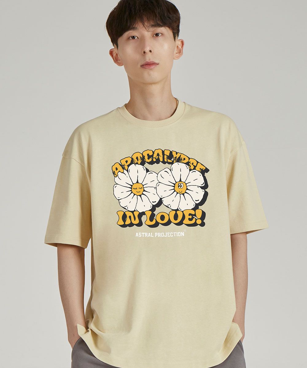 MUSINSA | ASTRAL PROJECTION Apocalypse Daisy Round Neck 15 Count Cotton ...