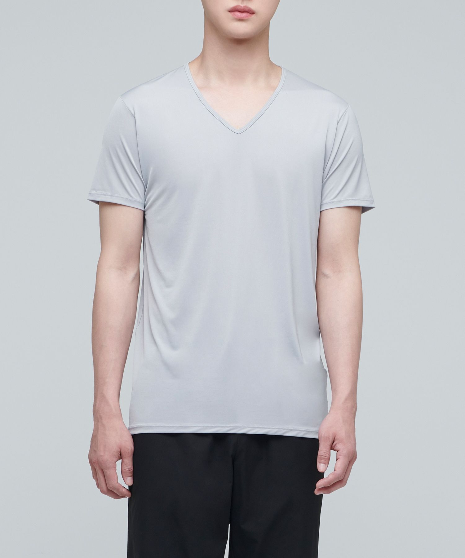 MUSINSA | MUSINSA STANDARD [Cool Standard] Men's V-neck Undershirt ...