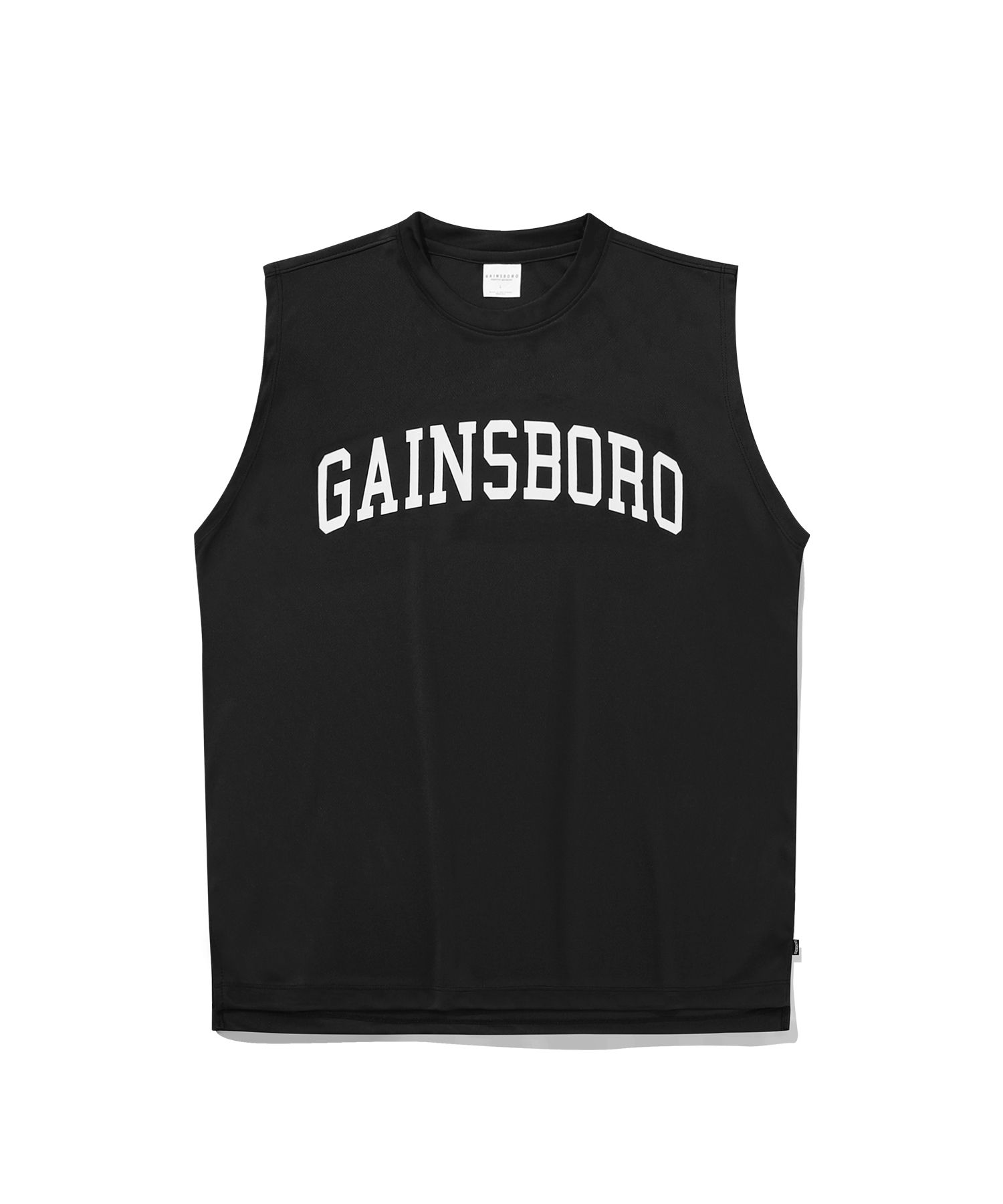 MUSINSA | GAINSBORO Coolmore Arch Logo Sleeveless_Black