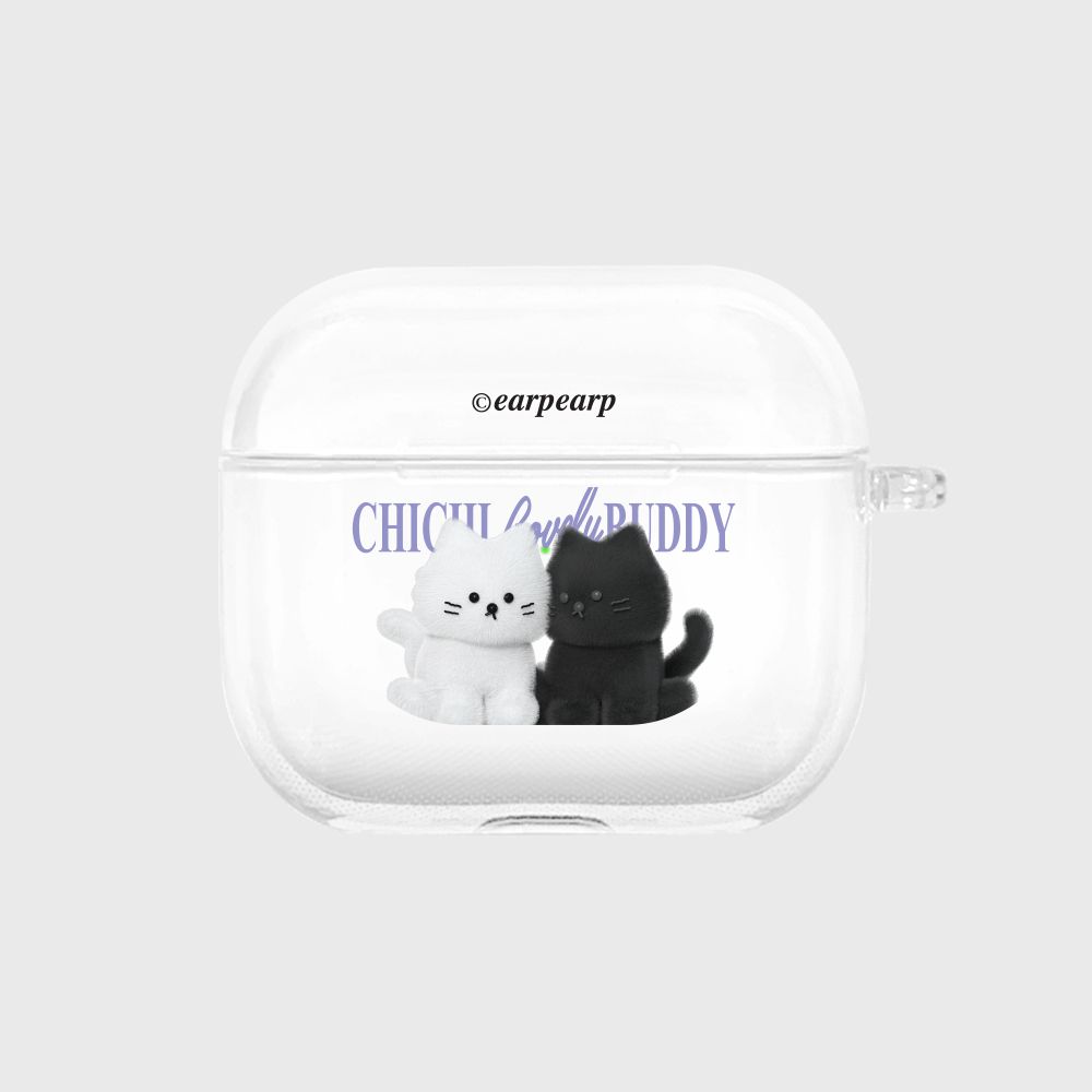 MUSINSA | EARPEARP CHICHI BUDDY (AirPods 3 - Clear Hard)