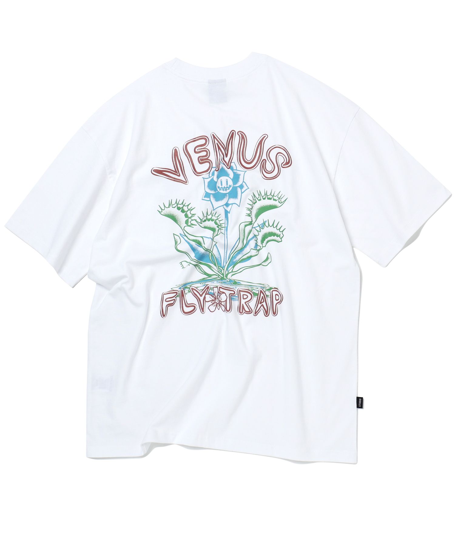 MUSINSA | CPGN STUDIO Venus Flytrap Short Sleeve Tee White