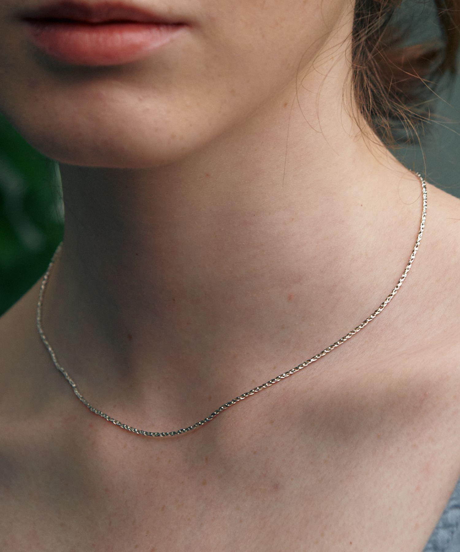 MUSINSA | VERTE ALLURE NECKLACE (SILVER)