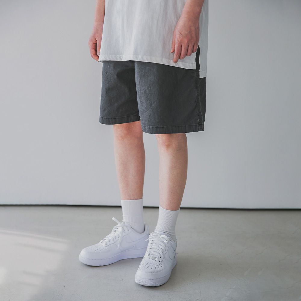 MUSINSA | ALVINCLO [DE LUXE] Solid Pigment Bermuda Shorts DLX2525
