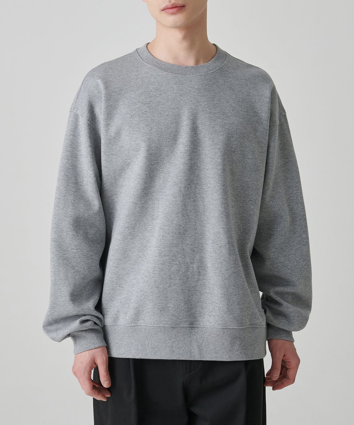 MUSINSA | MUSINSA STANDARD Flat Terry Raw Edge Cutting Oversized ...