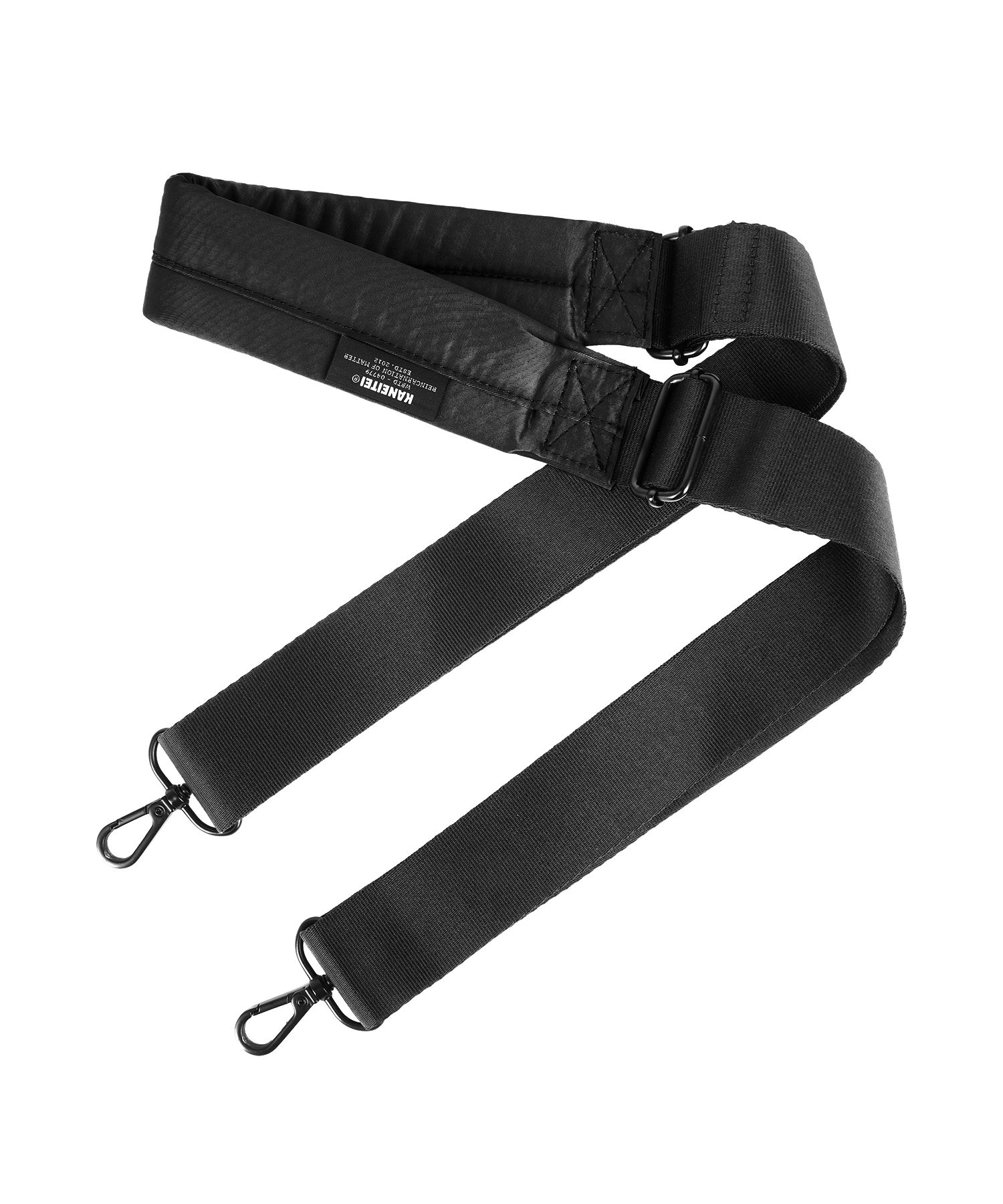 MUSINSA | KANEITEI SHOULDER STRAP (BLACK) / RECYCLED