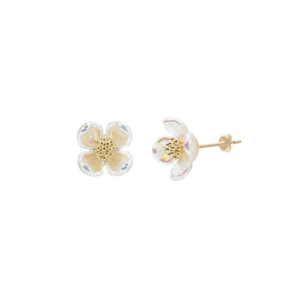 MUSINSA | PAUL BRIAL Aurora Spring Flower Earrings POBE0253