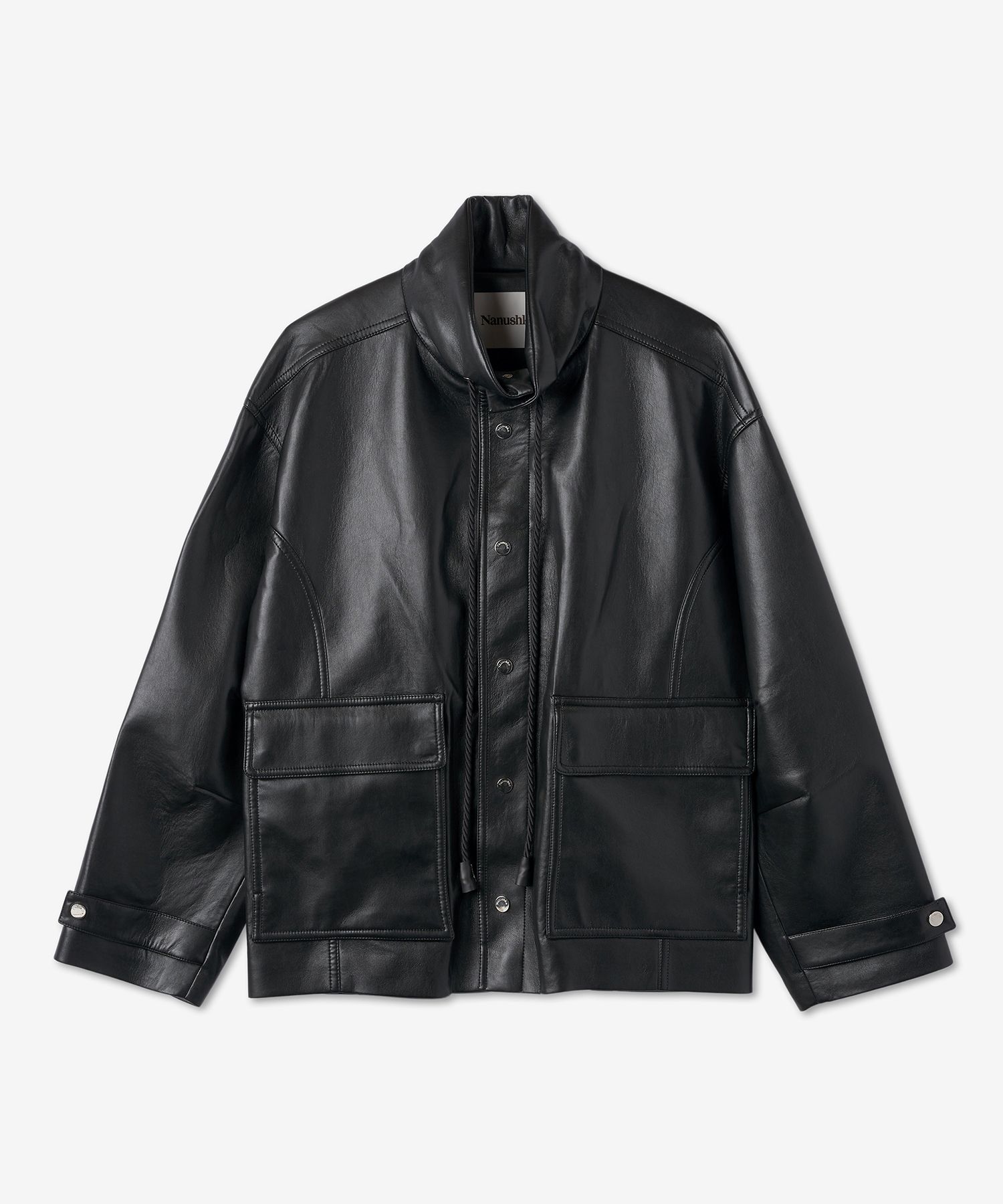 MUSINSA | NANUSHKA Elias Jacket - Black / NM22PFOW0029920672872