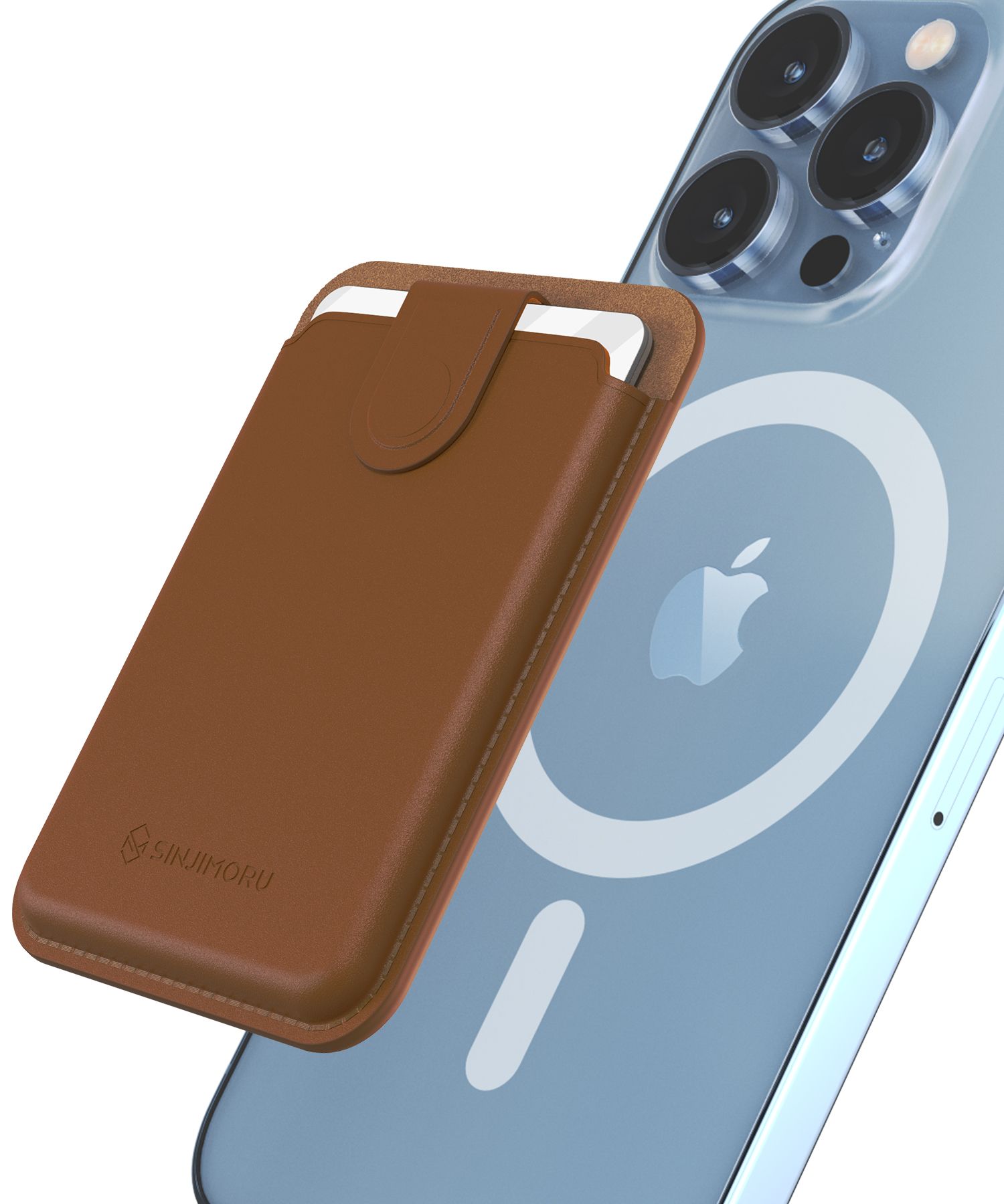 MUSINSA | SINJIMORU M Pull Tab MagSafe Magnetic Detachable Leather ...