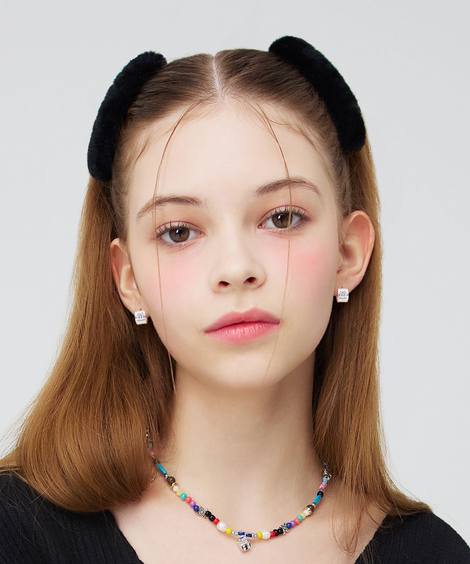 MUSINSA | VVV [SET] High Teen Fur Tick Pin _ Black