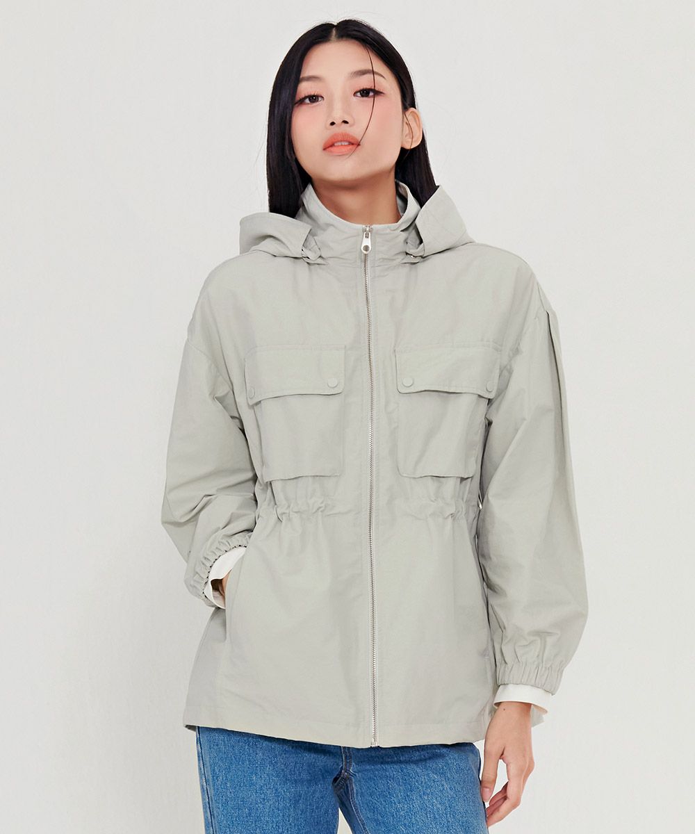 MUSINSA | CHASECULT Women's Outpocket Waist String Jumper-BERG4151B0V