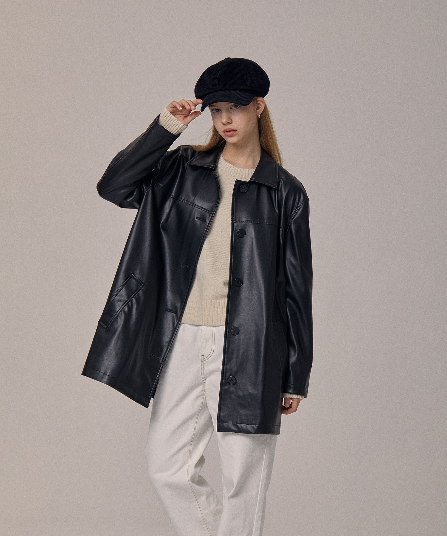 MUSINSA | LEARVE Leon Fake Ladder Jacket