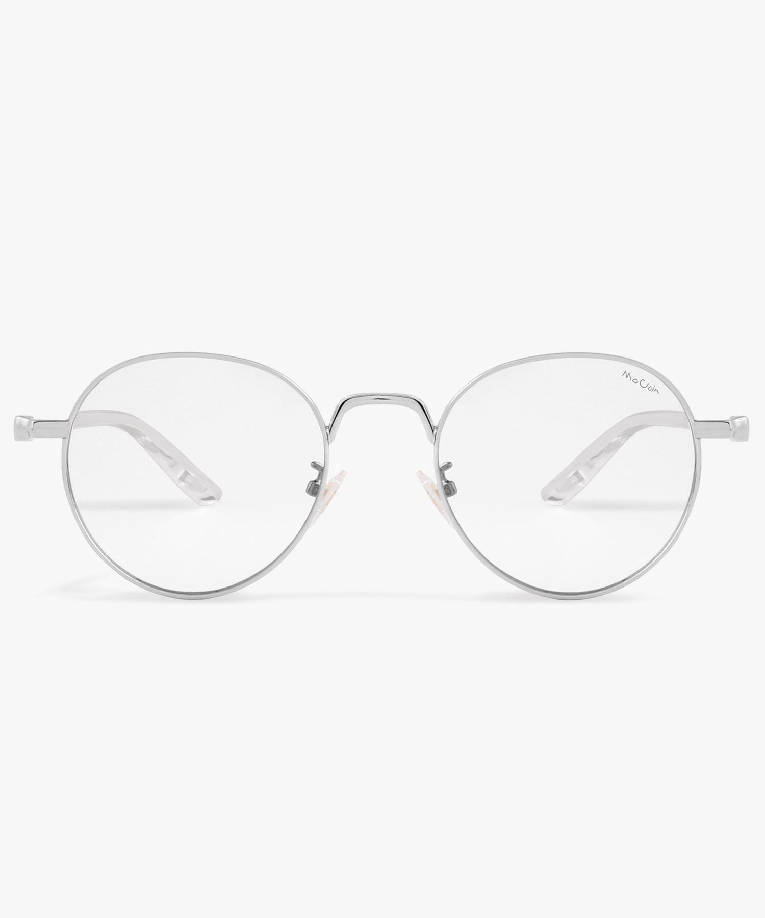 MUSINSA | MCCOIN TOM 03 Clear Tom Blue Light Blocking Glasses (Transparent)