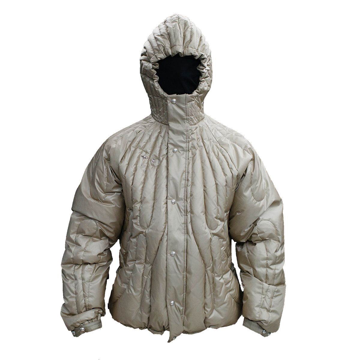 MUSINSA | THUG CLUB Cave Down Puffer Jacket_Beige