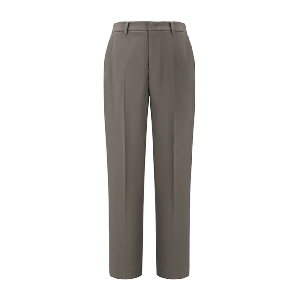 MUSINSA | AD HOC Men's Tapered Fit Slacks (BROWN)