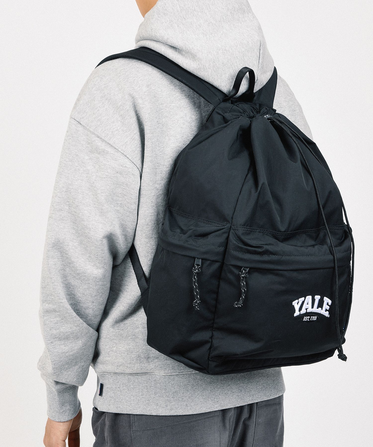 MUSINSA | YALE LUCKY DRAW STRING BACK PACK 21L