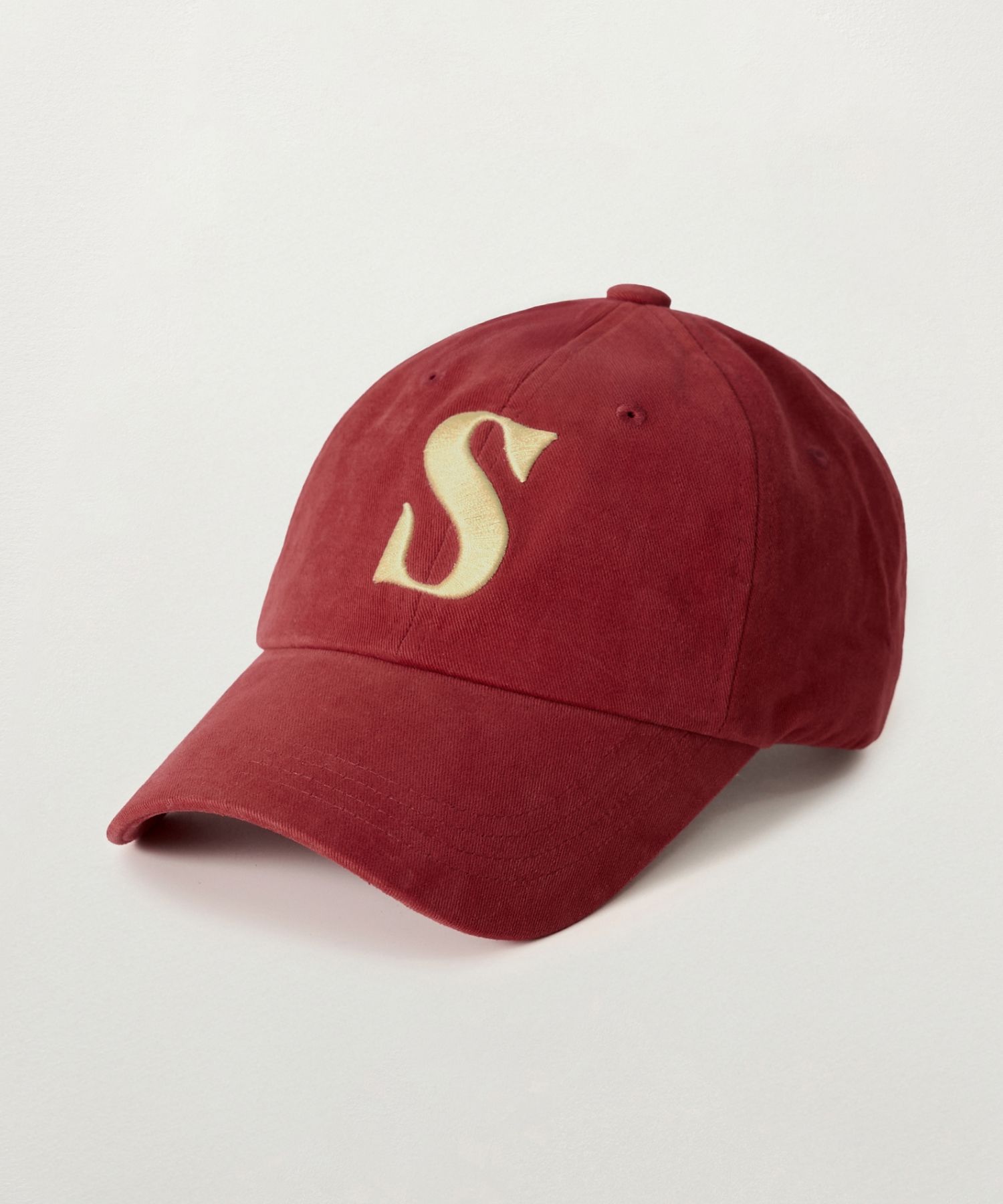 MUSINSA | SATUR Vintage Casual Ball Cap Red