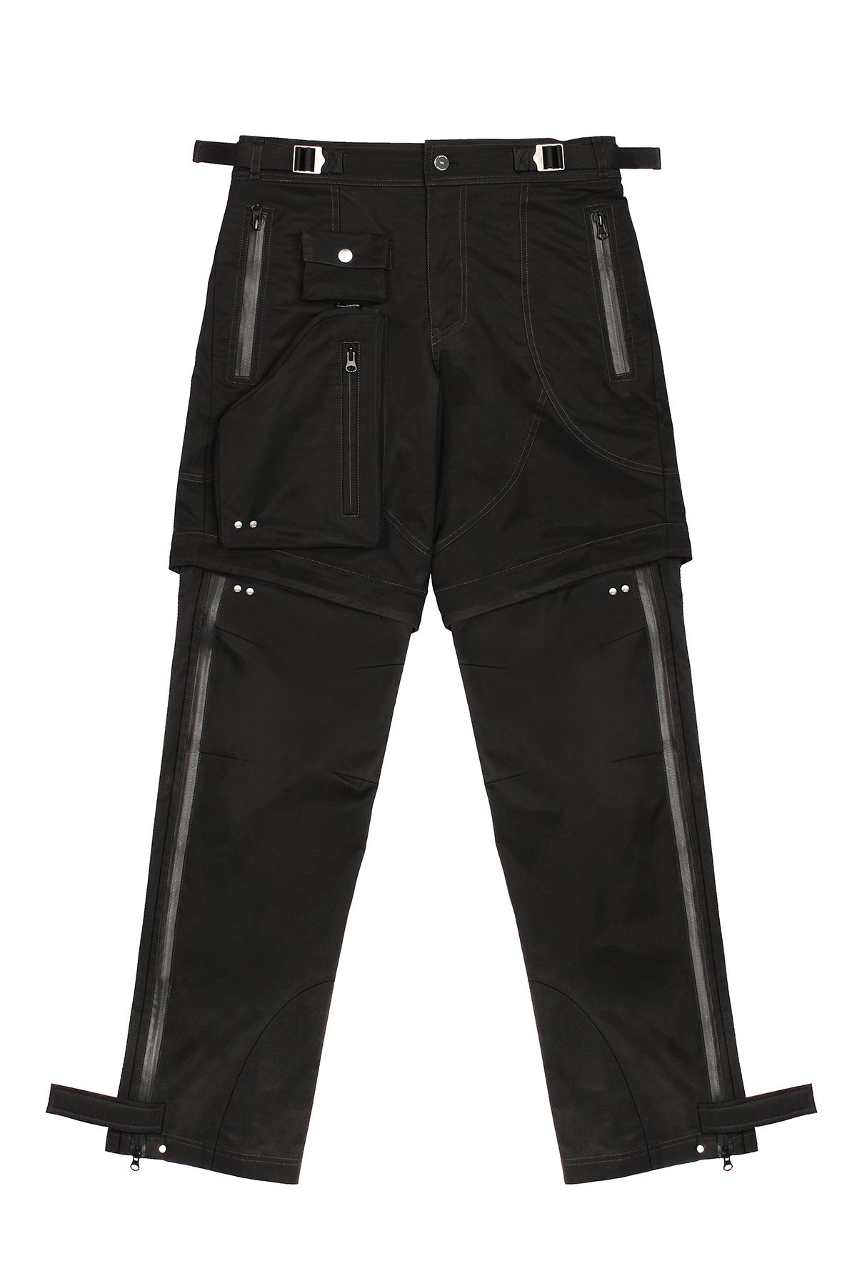 MUSINSA | FAR FROM WHAT FAR 3D POCKET DETACHABLE PANTS_MOONLESS NIGHT