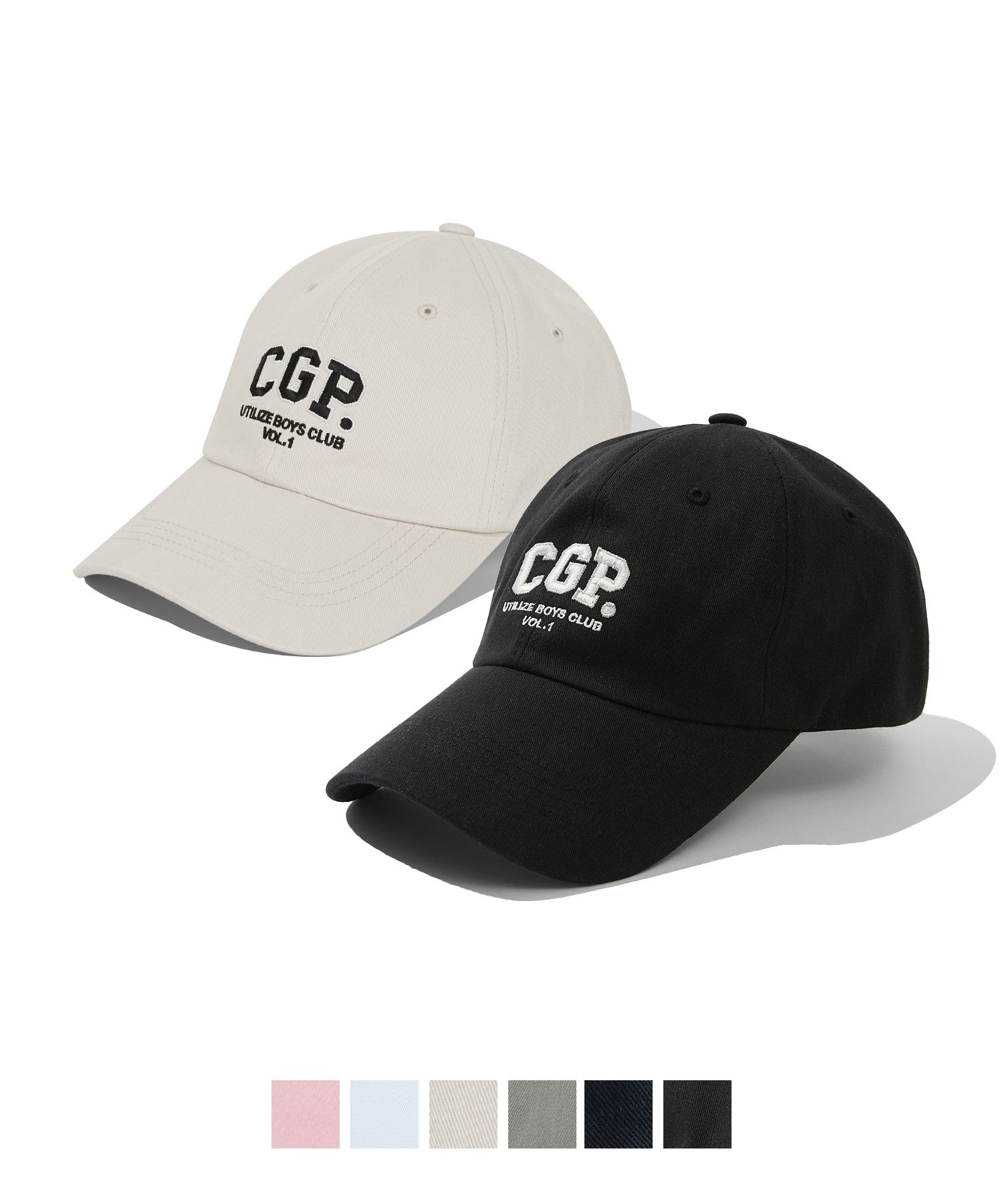 MUSINSA | Codegraphy CGP arch logo ball cap_6COLOR