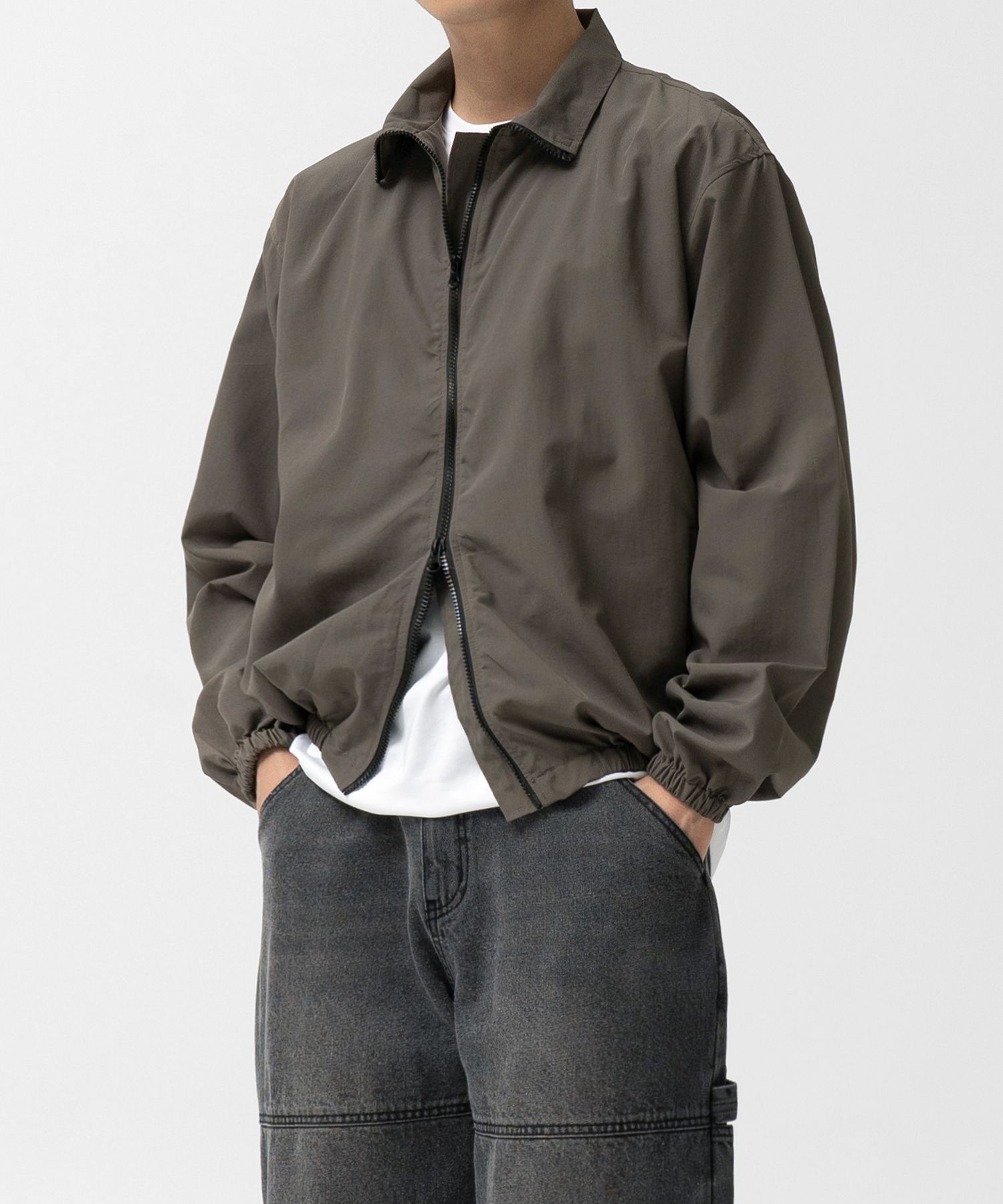 MUSINSA | TOFFEE TCOS Runner Jacket (DEEP GRAY)