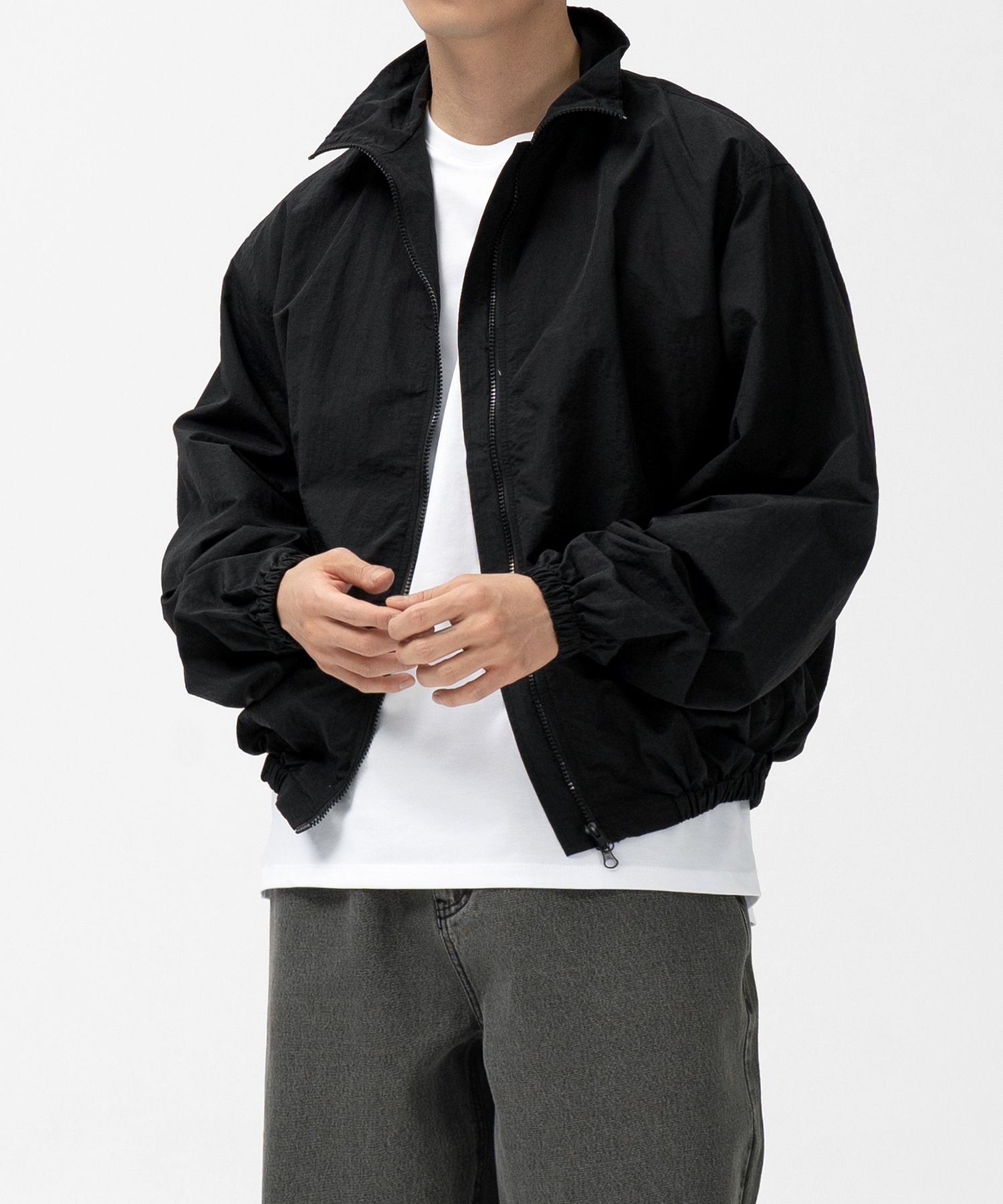 MUSINSA | TOFFEE TCOS Runner Jacket (BLACK)