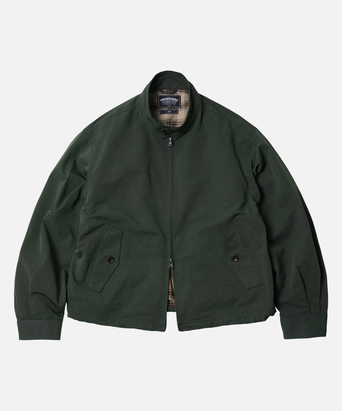 프리즘웍스(FRIZMWORKS) BUDDY HARRINGTON JACKET _ FOREST GREEN - 사이즈 & 후기 | 무신사