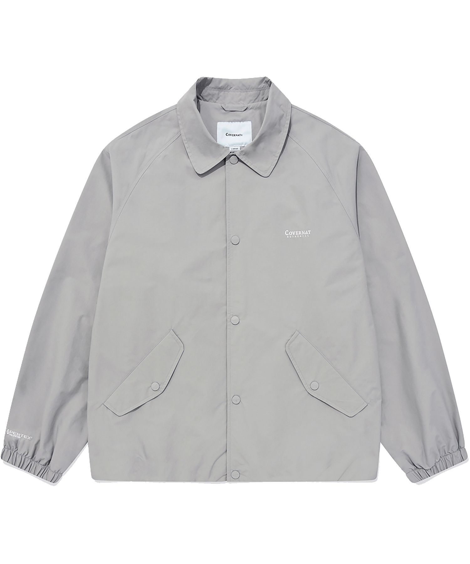 MUSINSA | COVERNAT PERTEX Coach Jacket Gray