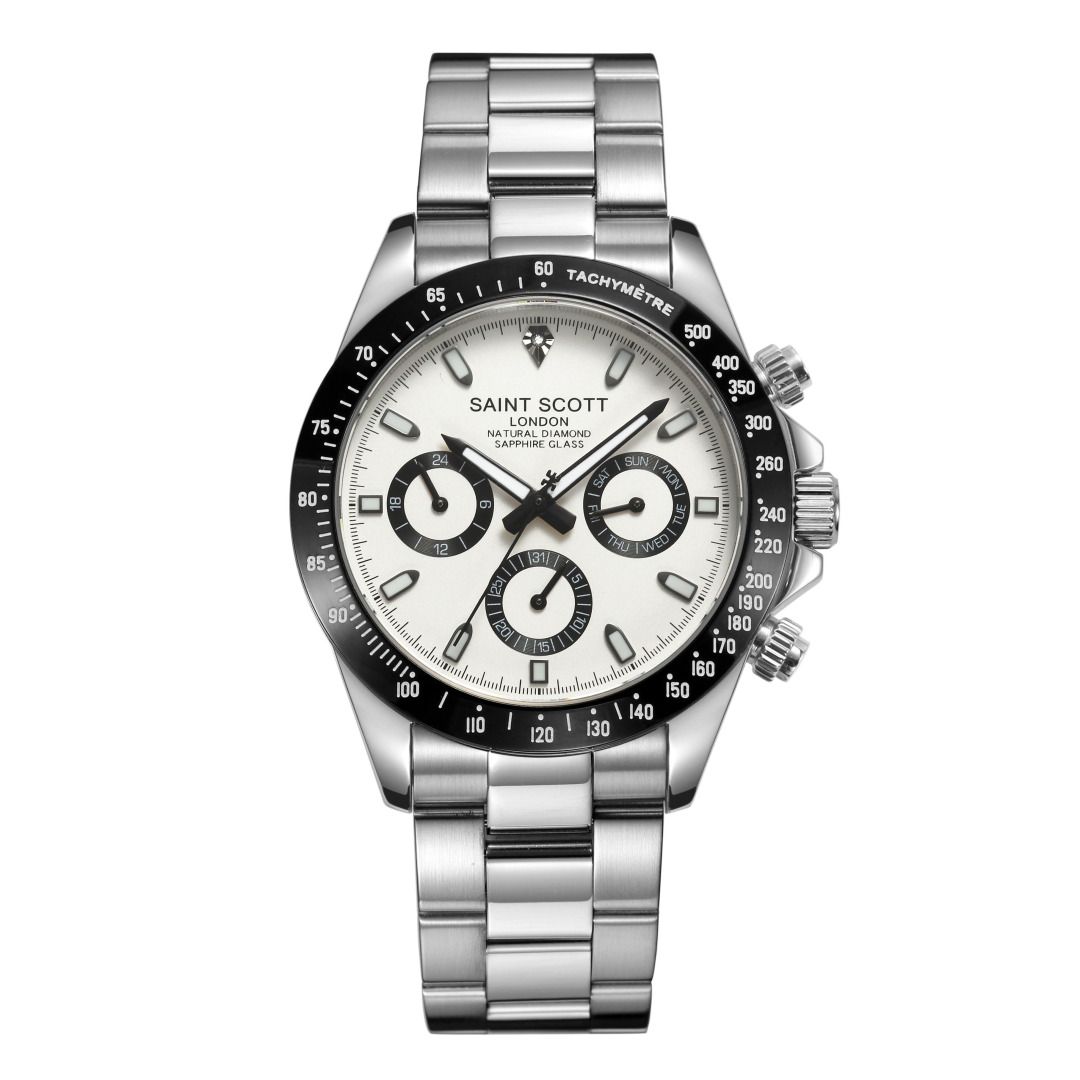 MUSINSA | SAINT SCOTT LONDON ST7507M-SSS Ted High-End Diamond Watch Package