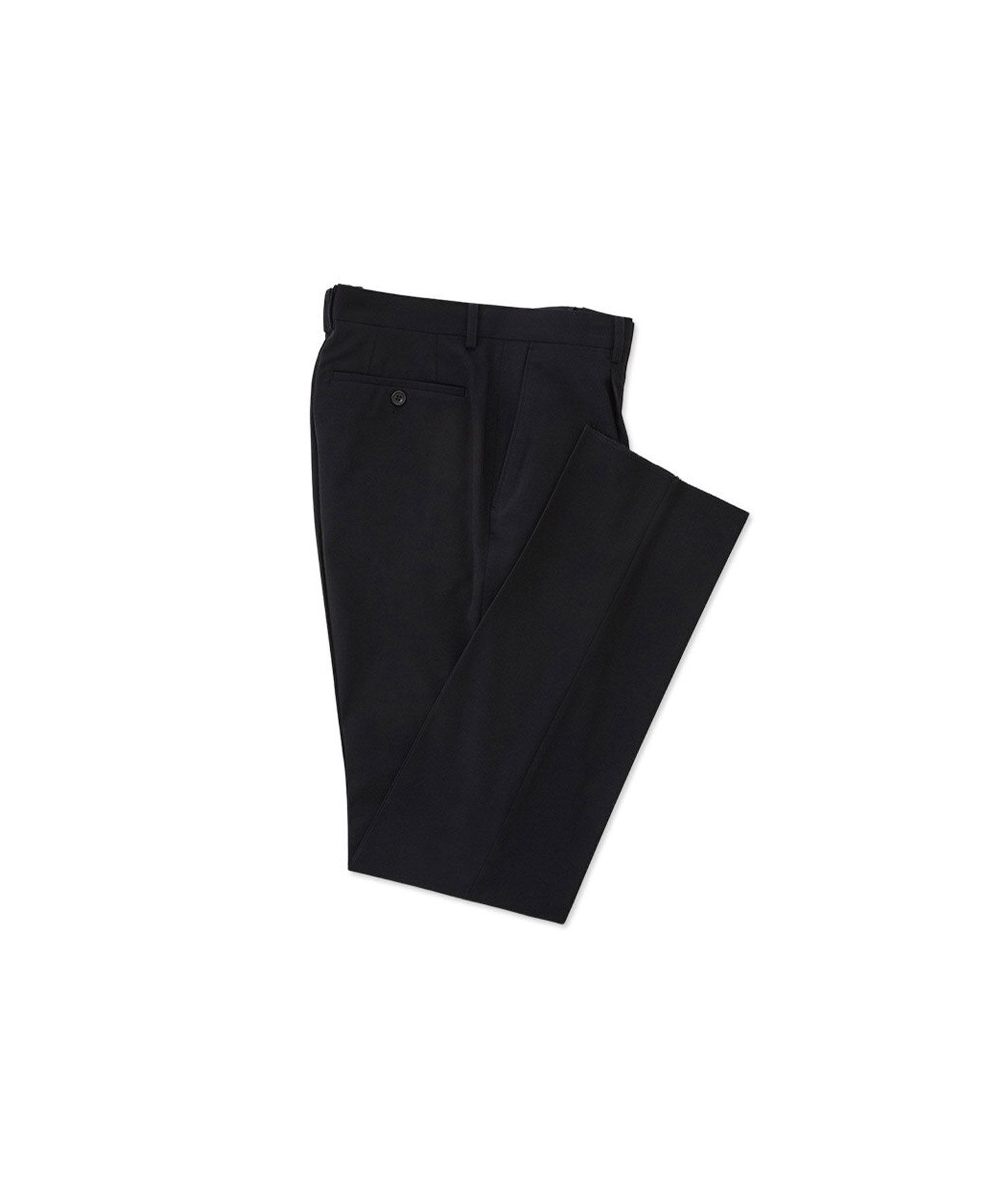 MUSINSA | STCO Tech-Poly 4-Way Span Essential Suit Pants_Navy (Comfort Fit)