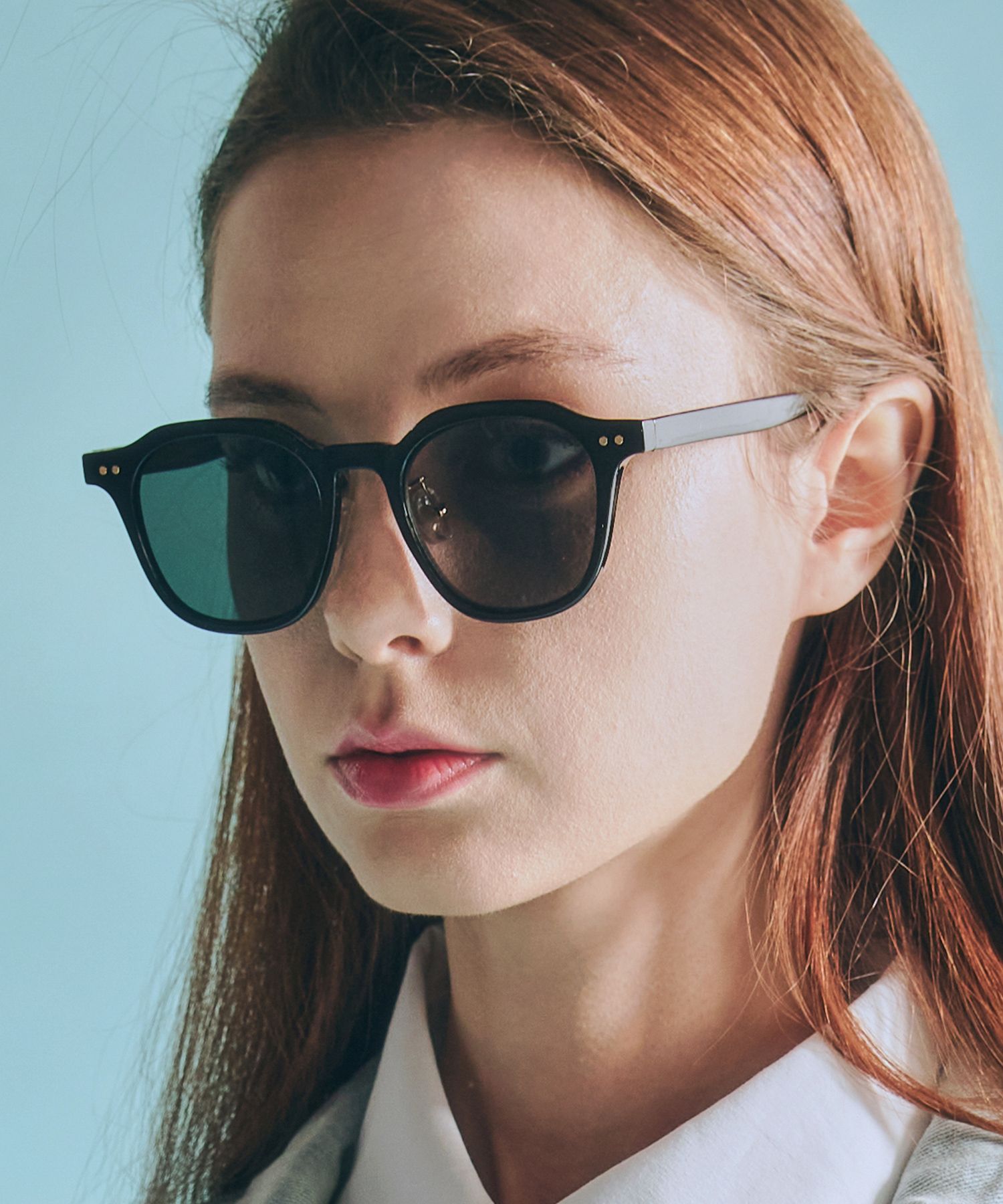 MUSINSA | RECLOW RC E418 BLACK SUNGLASSES