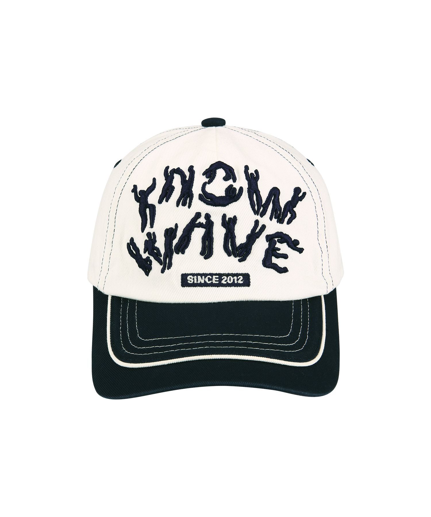MUSINSA | KNOW WAVE Gathering Cap KNA047u(IVORY)