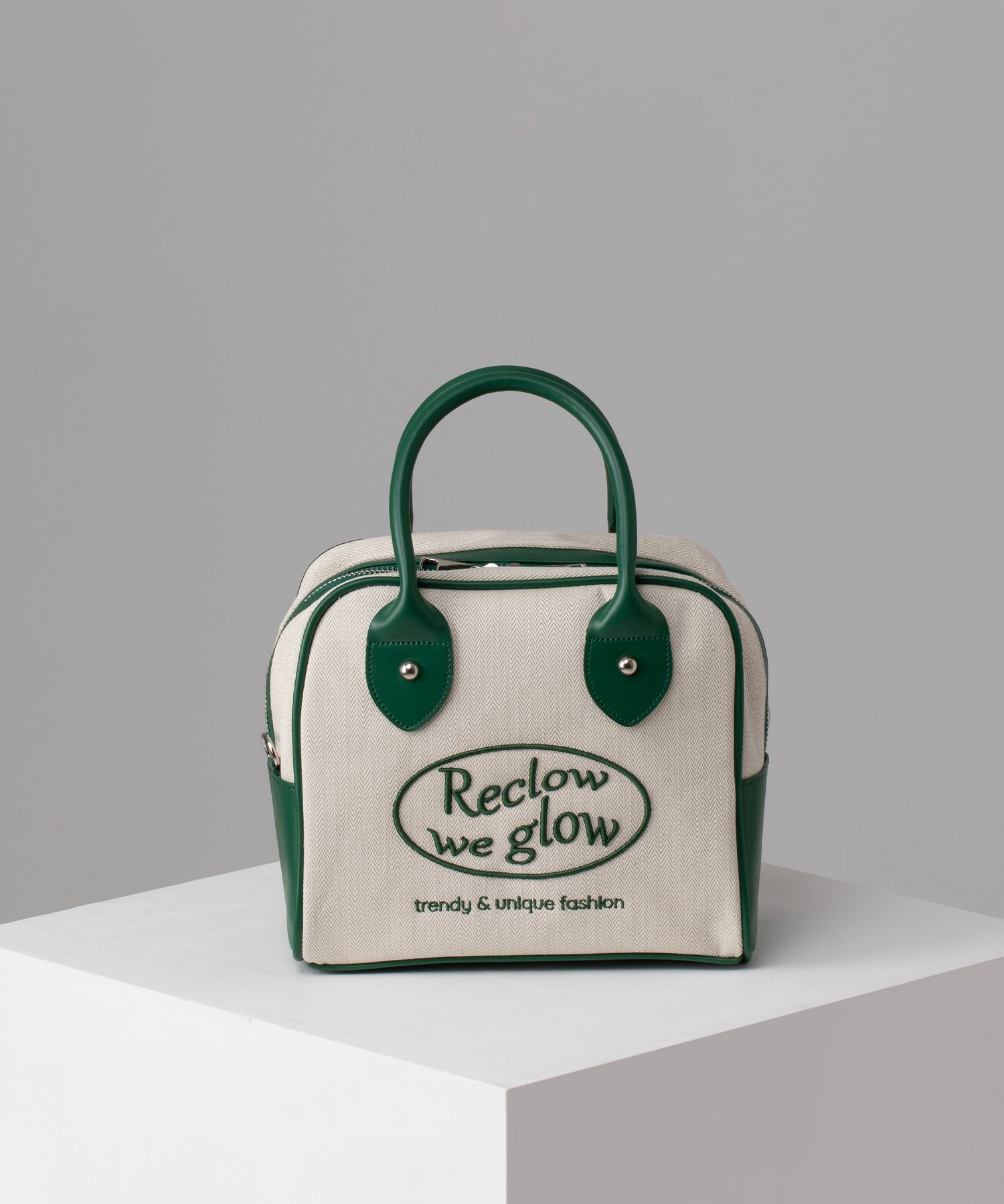 MUSINSA | RECLOW RC GLOW CANVAS BAG GREEN