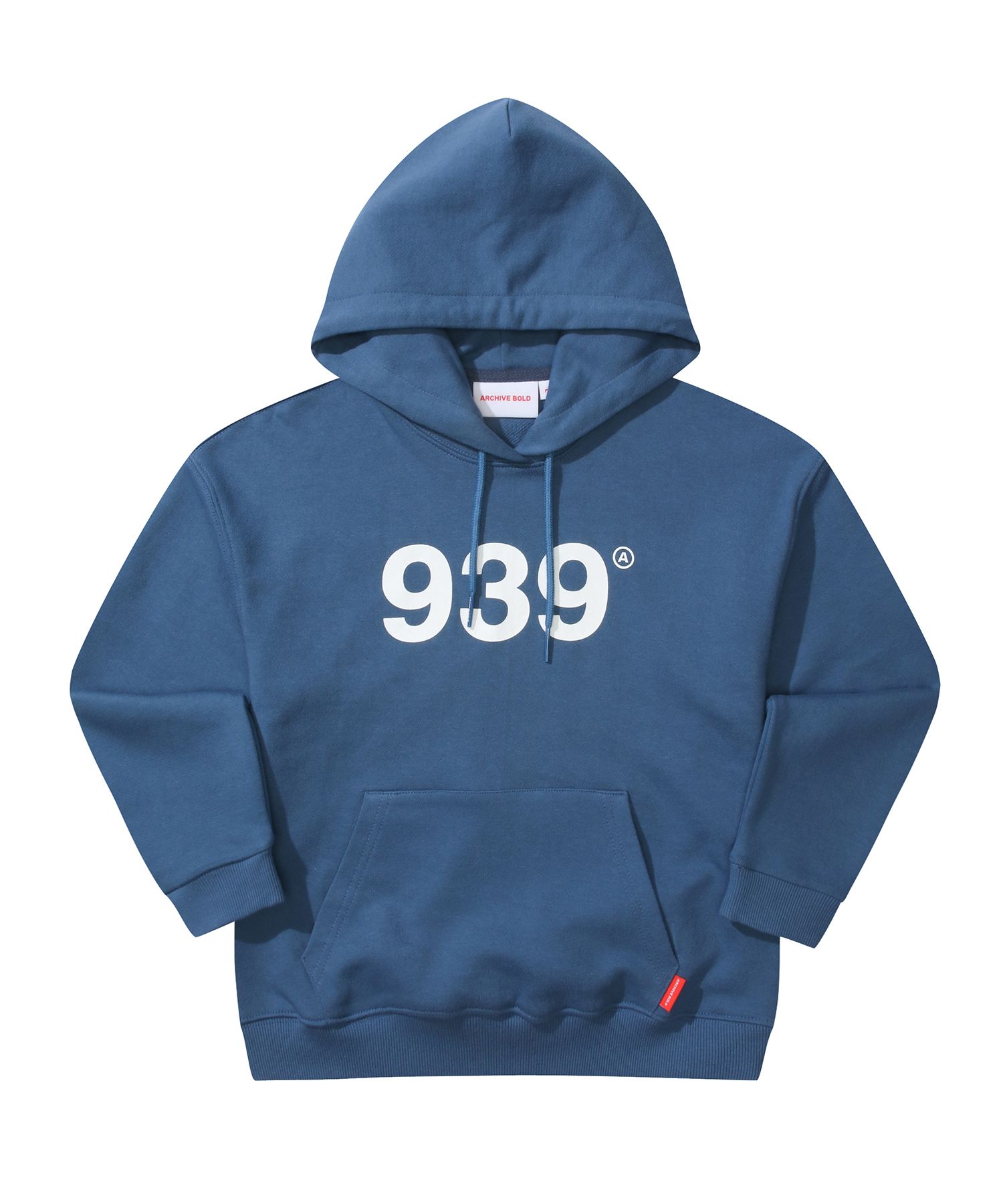 MUSINSA公式 | ARCHIVE BOLD KIDS 939 LOGO HOOD (BLUE)