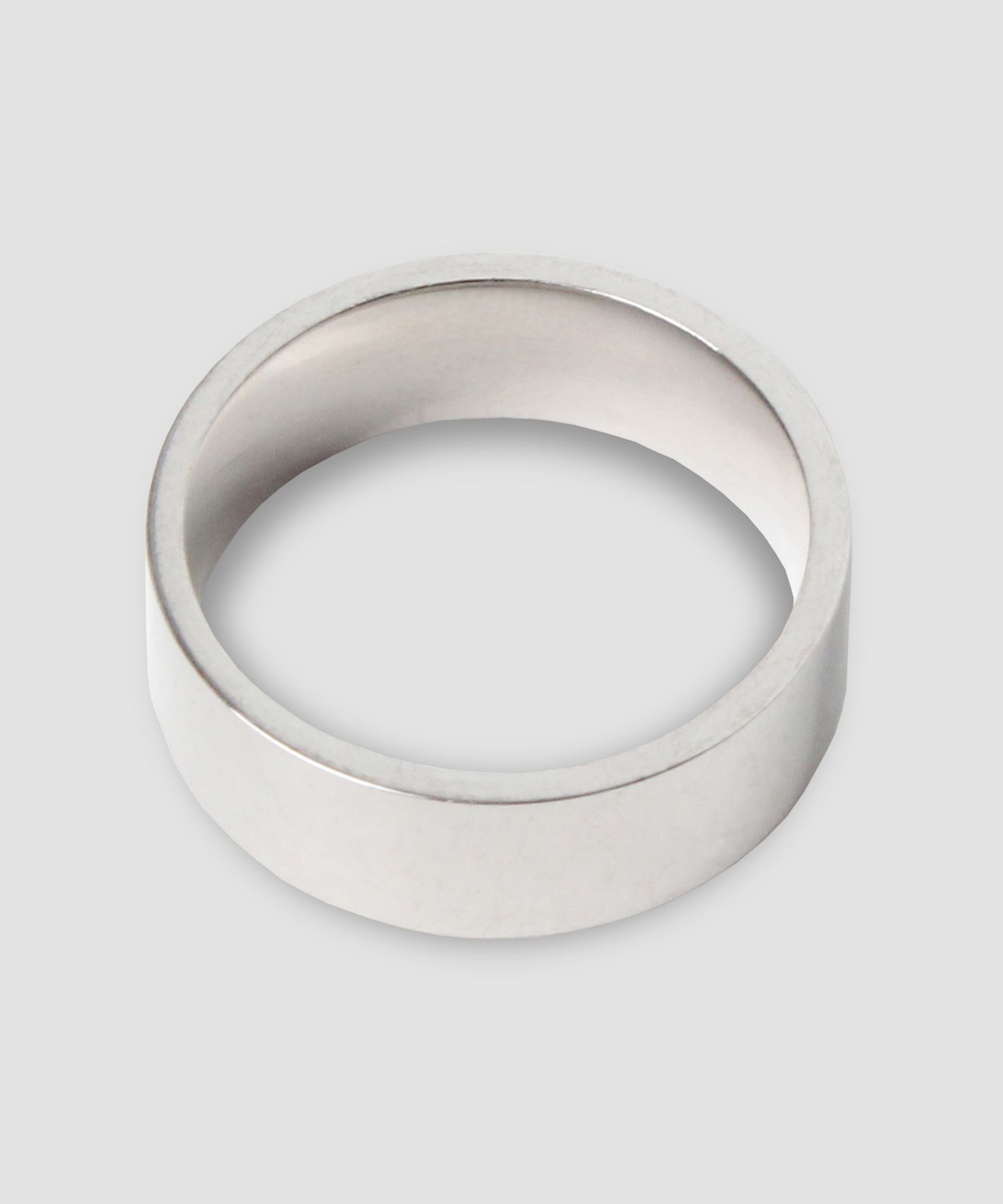 MUSINSA | DWS COMPANY Surgical Steel 8mm Slick Ring (Sliver)