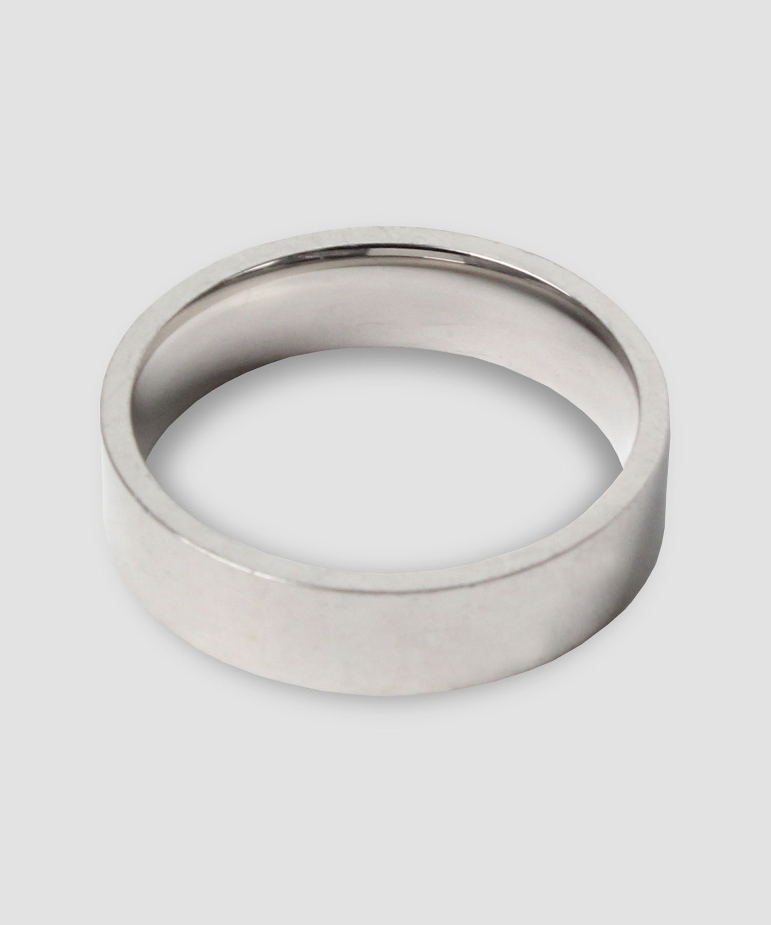 MUSINSA | DWS COMPANY Surgical Steel 6mm Slick Ring (Sliver)